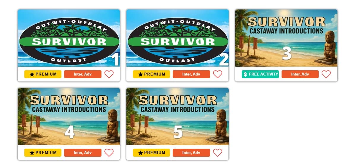 Cool English - Interactive ESL Activities for Teachers